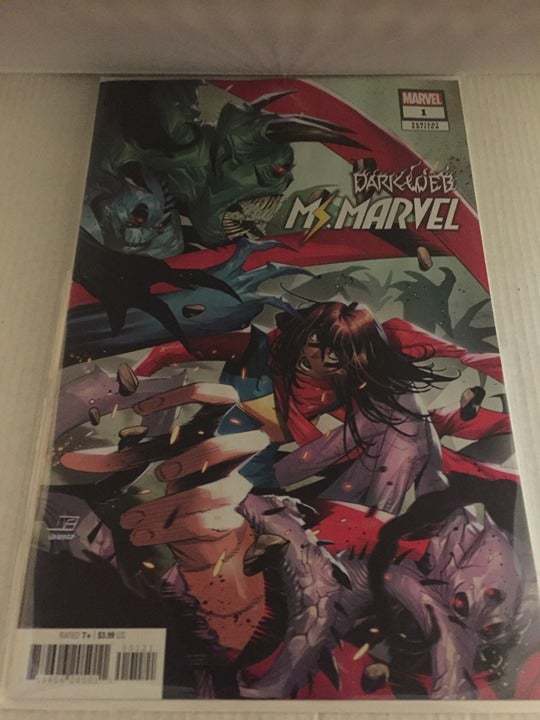 2022 Marvel Comics Dark Web Ms. Marvel Vicentini Variant #1 - Comics ...