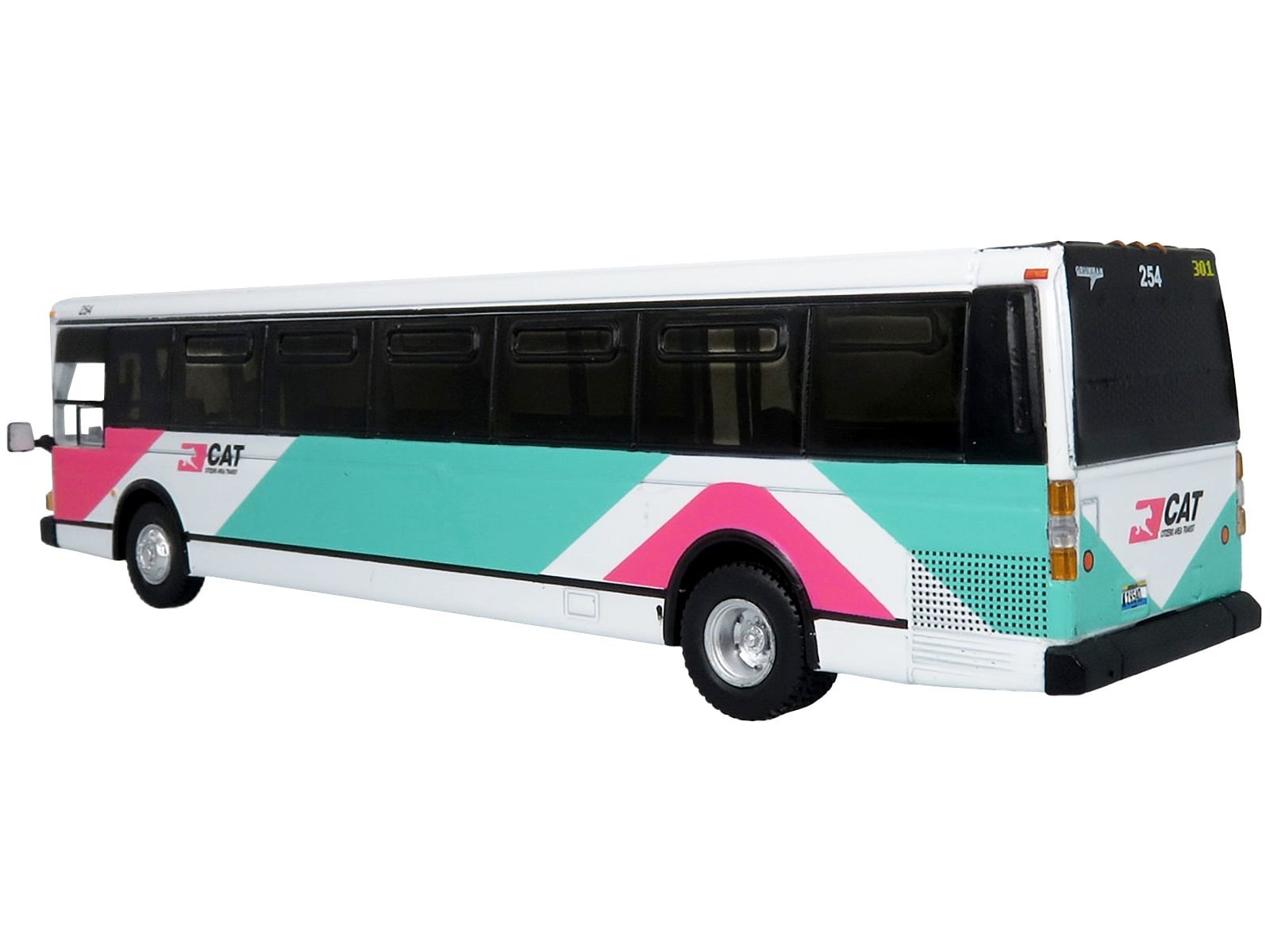 1980 Grumman 870 Advanced Design Transit Bus CAT (Citizens Area Transit ...