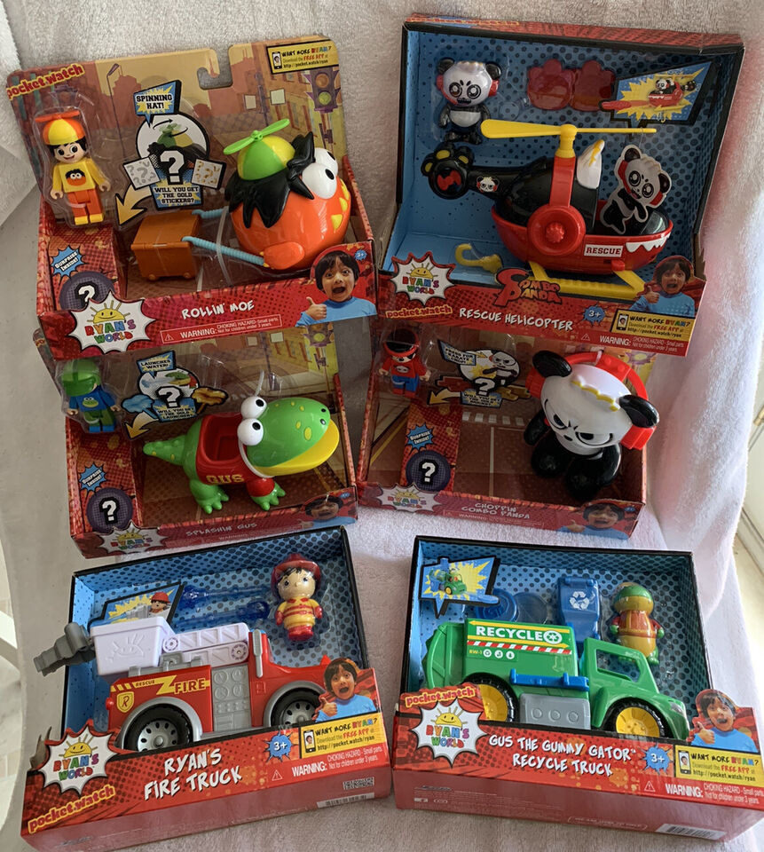 6 Ryans World Play Vehicles Fire Truck and 50 similar items