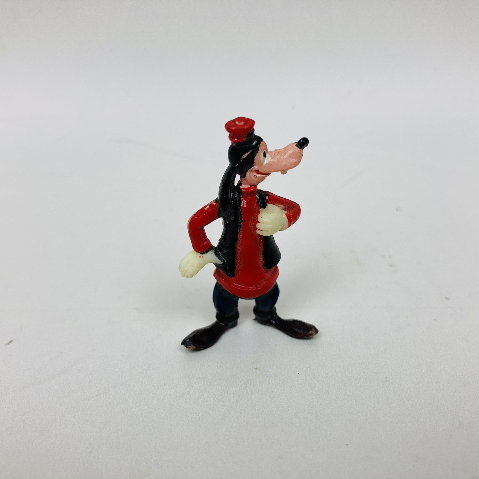 VTG (1960s) Disneykin Marx GOOFY Hand-Painted Toy Figure 1 5/8” - Figurines