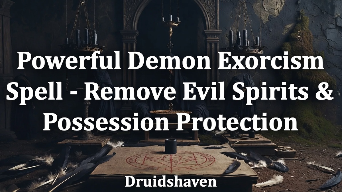 Powerful Demon Exorcism Spell - Remove Evil Spirits & Possession ...