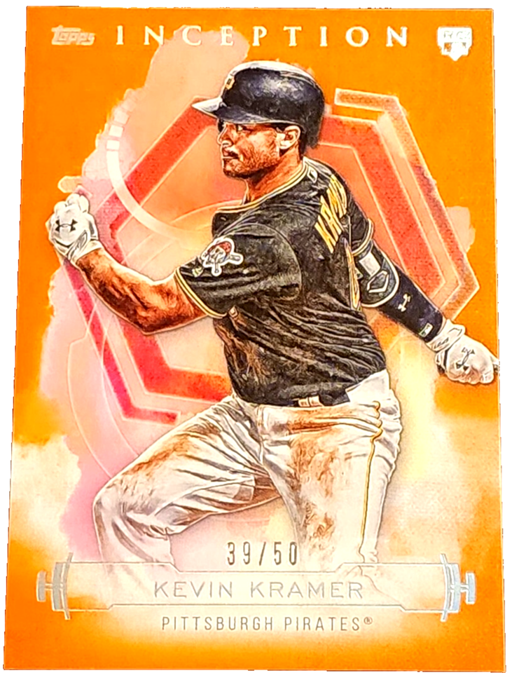2019 Topps Inception Orange RC/50 Kevin Kramer Pittsburgh Pirates ...