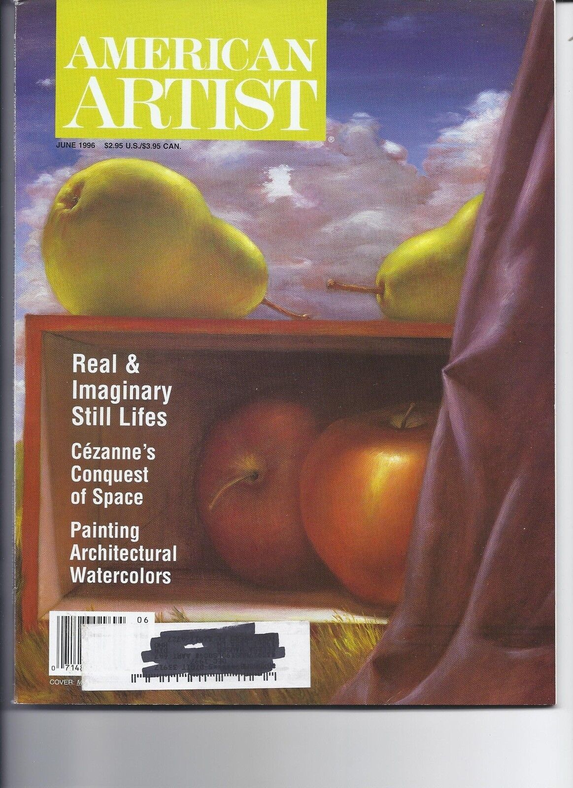 American Artist Magazine June 1996 - Magazines