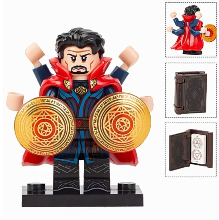 Doctor Strange (multiple hands) the Multiverse of Madness Minifigures ...