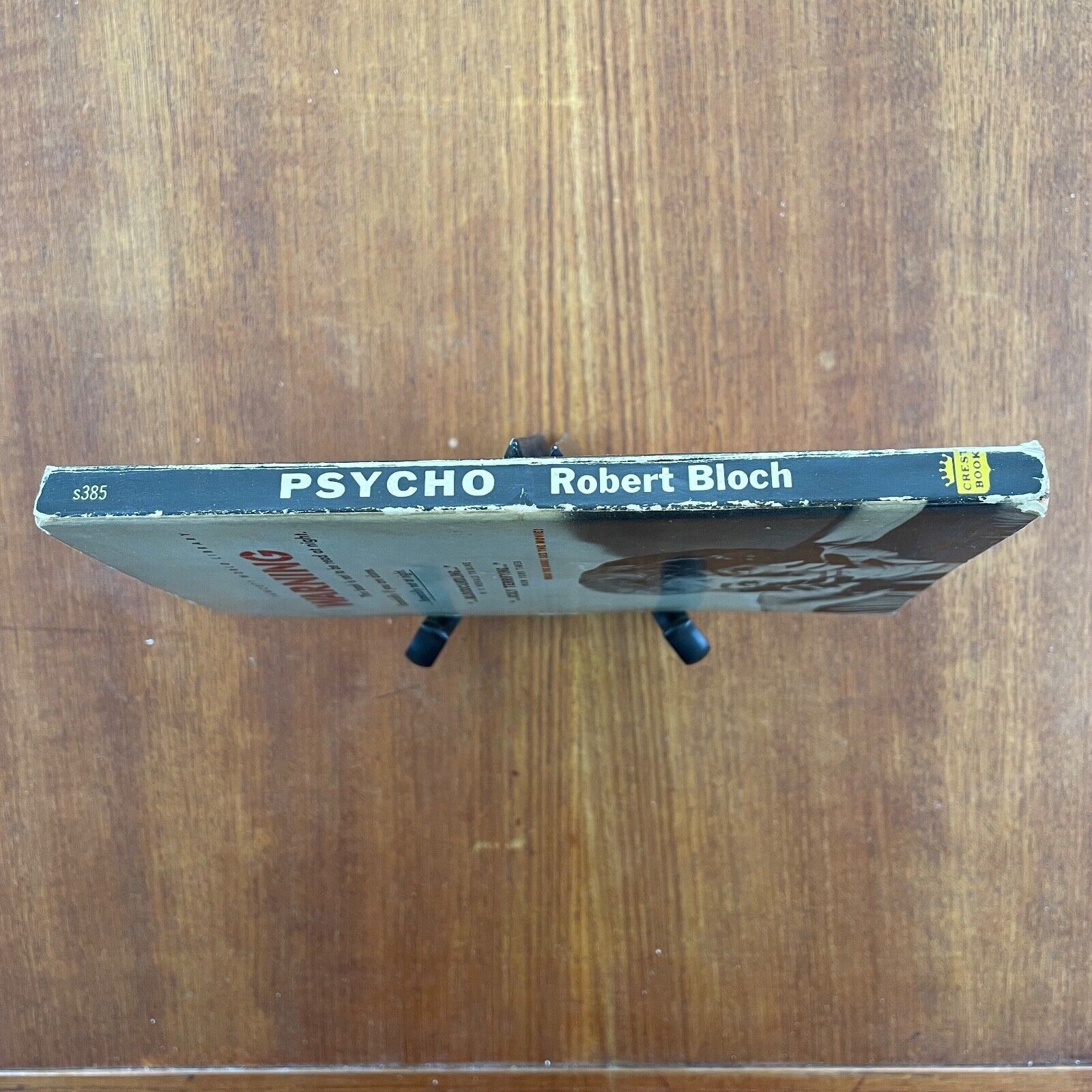 PSYCHO Robert Bloch CREST 1ST Horror Movie Tie In ANTHONY PERKINS ...
