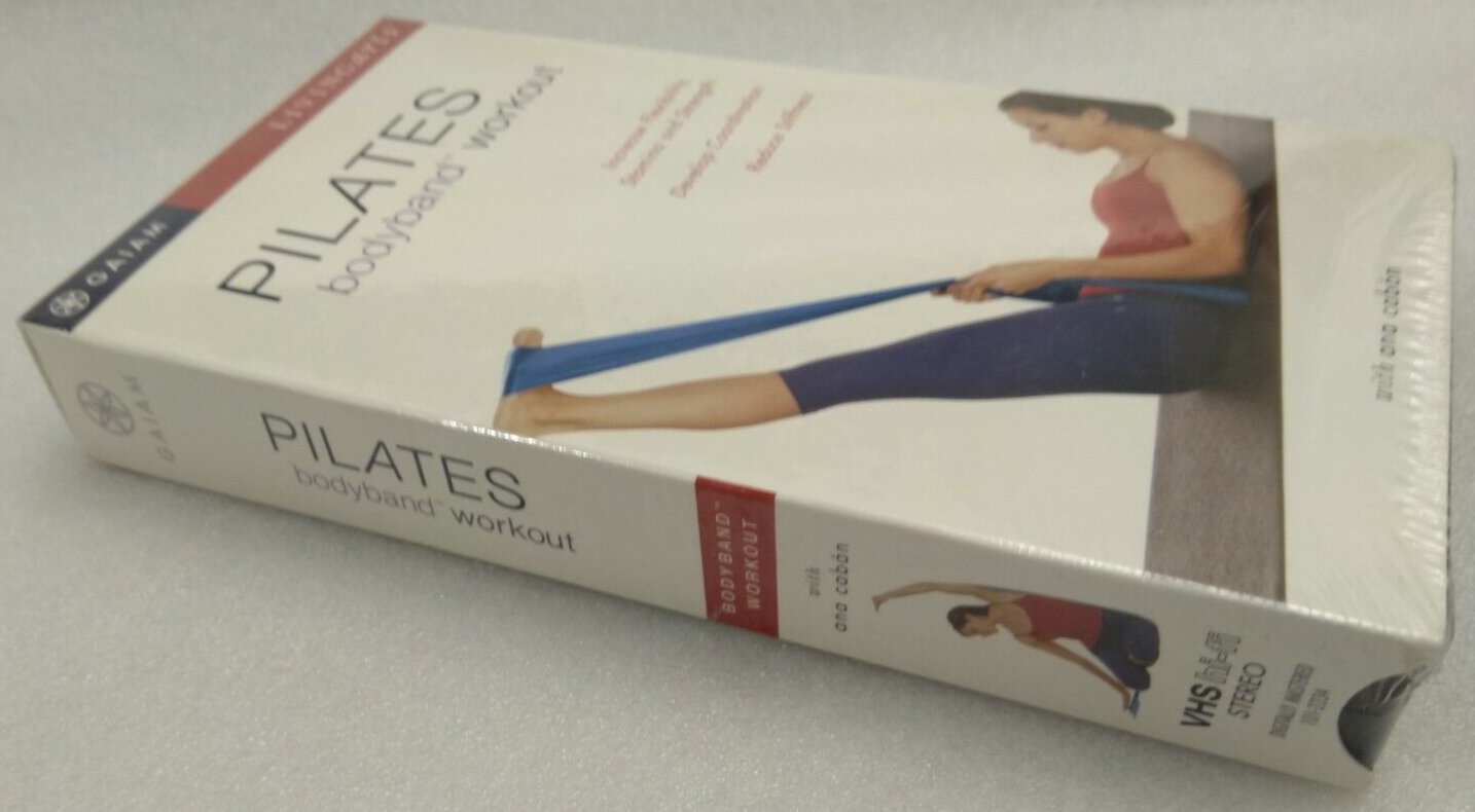 VHS Pilates Bodyband Workout With Ana Caban (VHS, 1999, GAIAM) - NEW ...