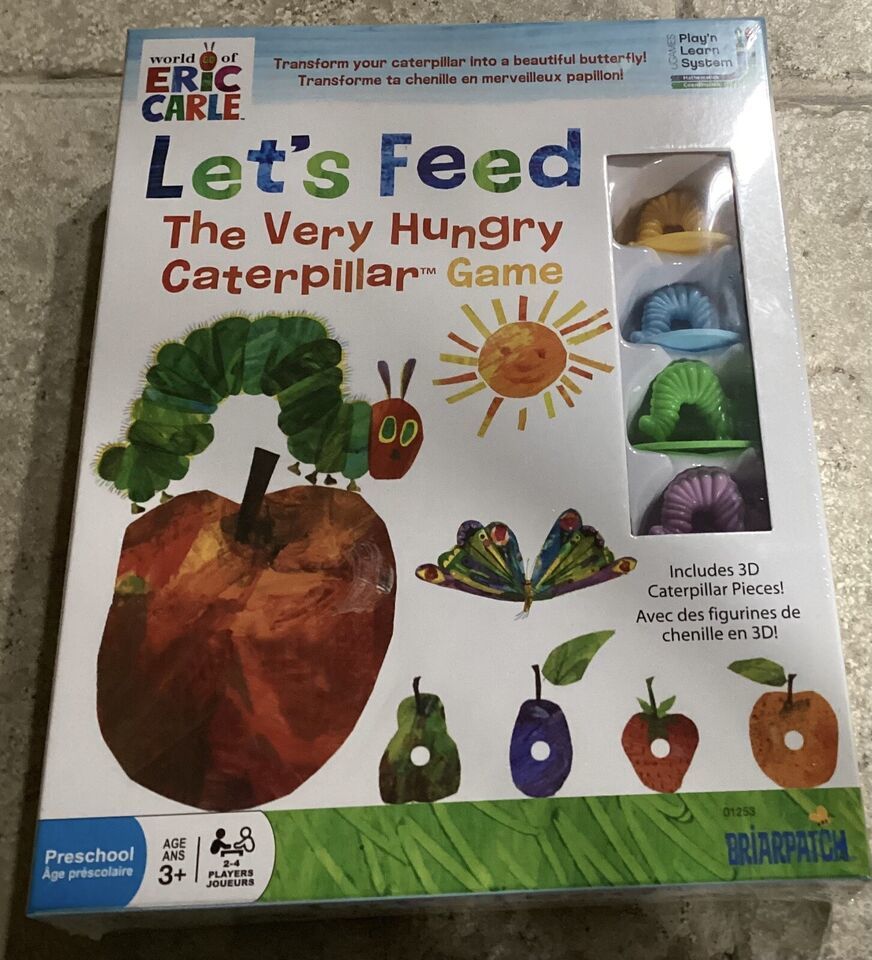 NEW Let's Feed The Very Hungry Caterpillar Preschool Counting Board ...