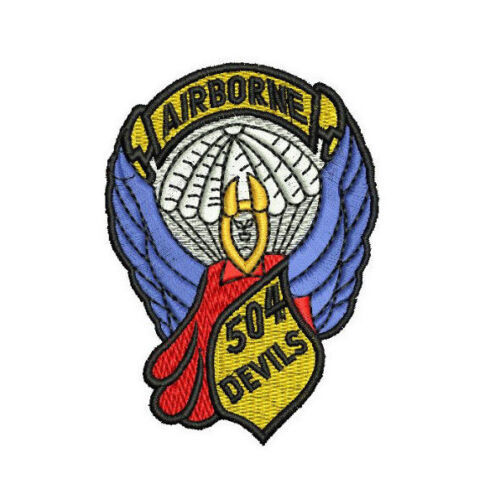 504th Parachute Infantry Regiment 82nd Airborne Division Embroidered ...