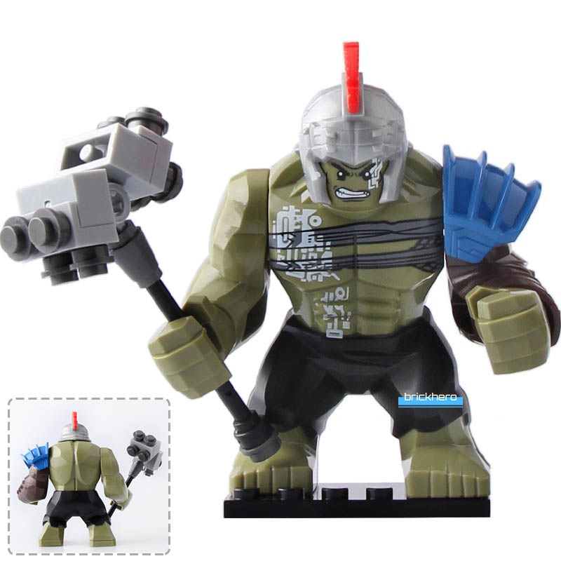 Hulk (Sakaaran Champion) Marvel Superhero Lego Compatible Minifigure ...