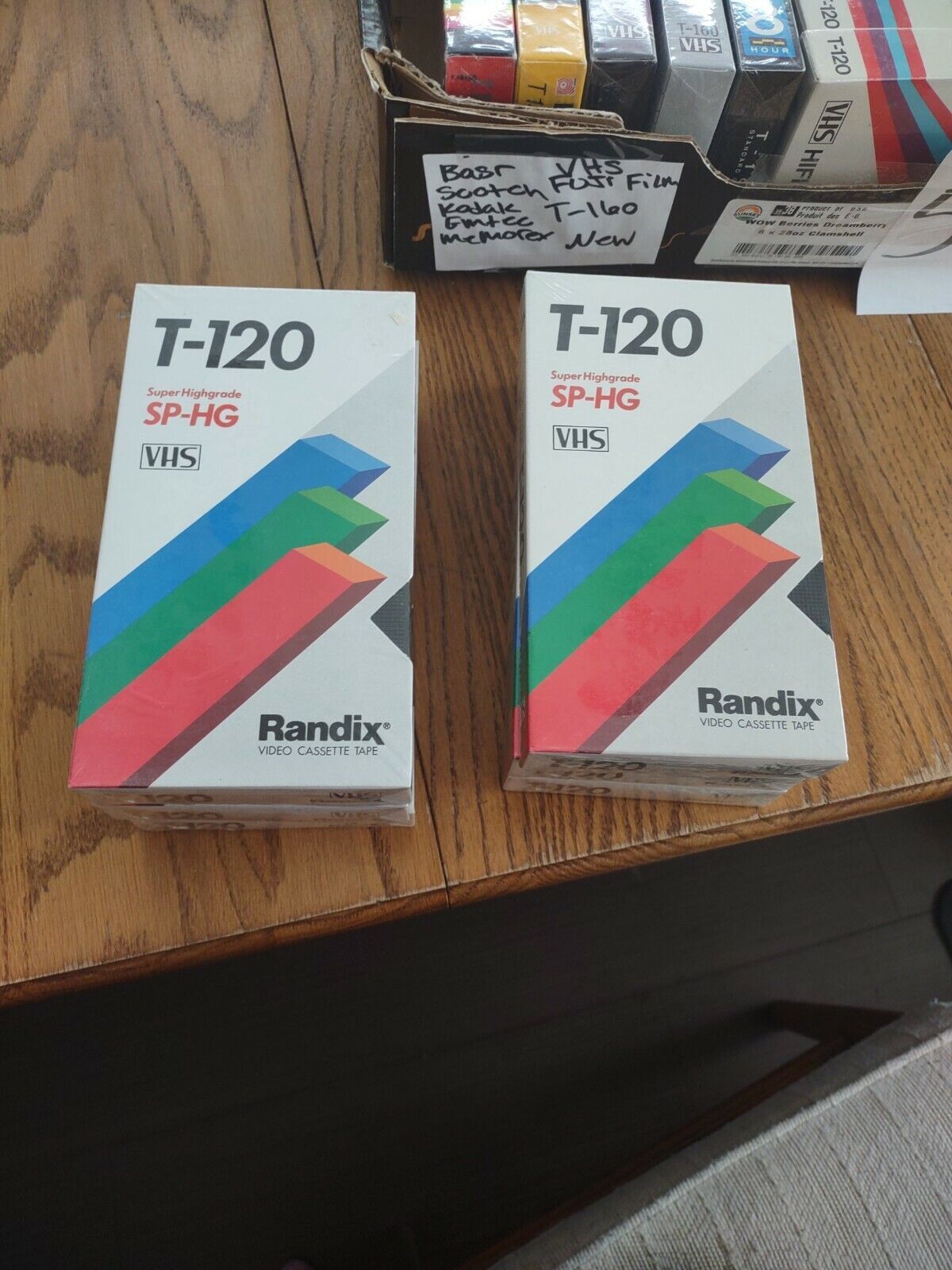 Set Of 6 Random VHS Tapes New - VHS Tapes