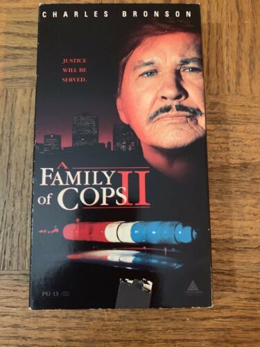 Family Of Cops 2 VHS-Rare Vintage-SHIPS N 24 HOURS - VHS Tapes