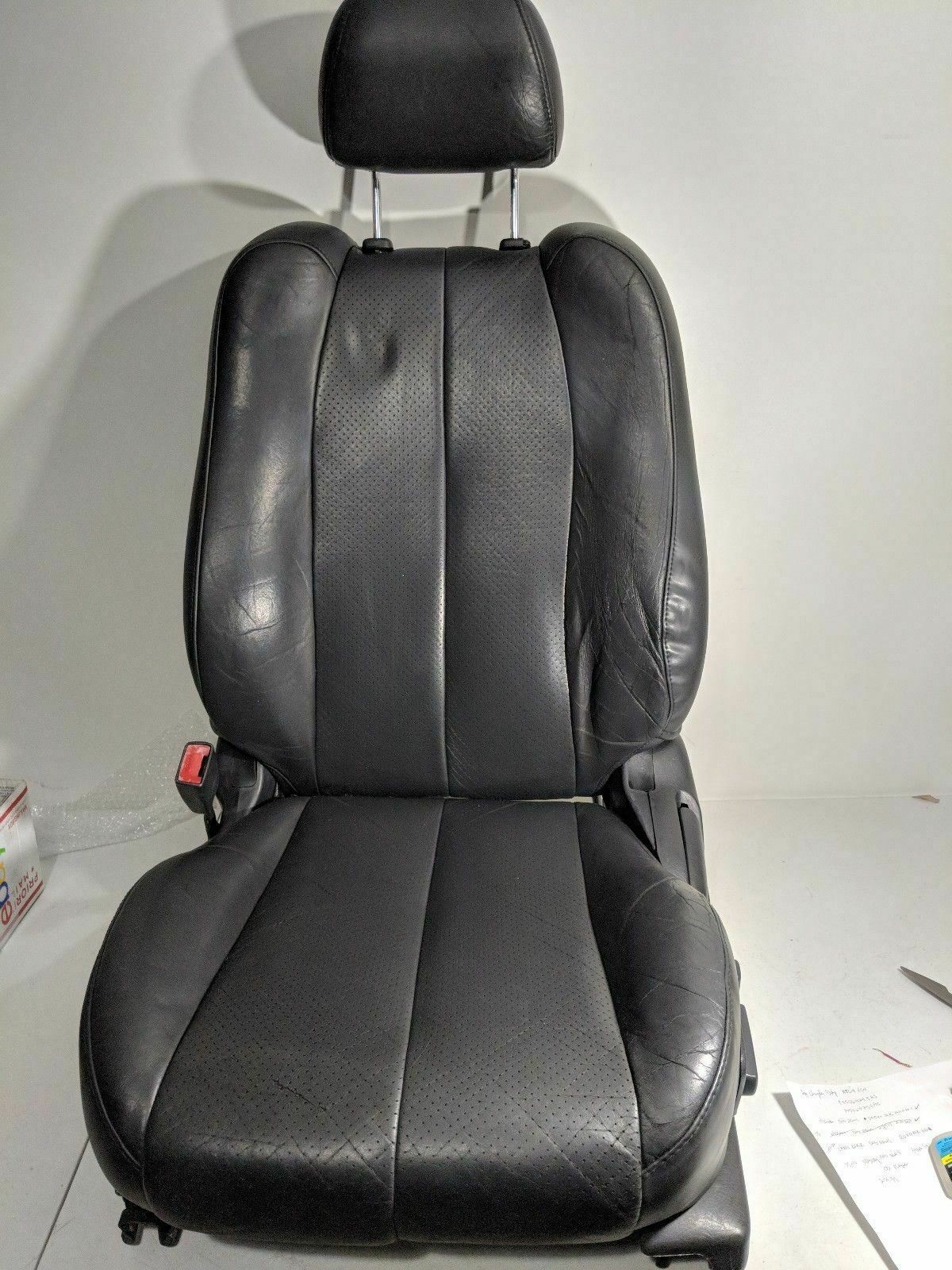 1999-2003 TOYOTA SOLARA LH DRIVER SIDE POWER SEAT LEATHER CHARCOAL - Seats
