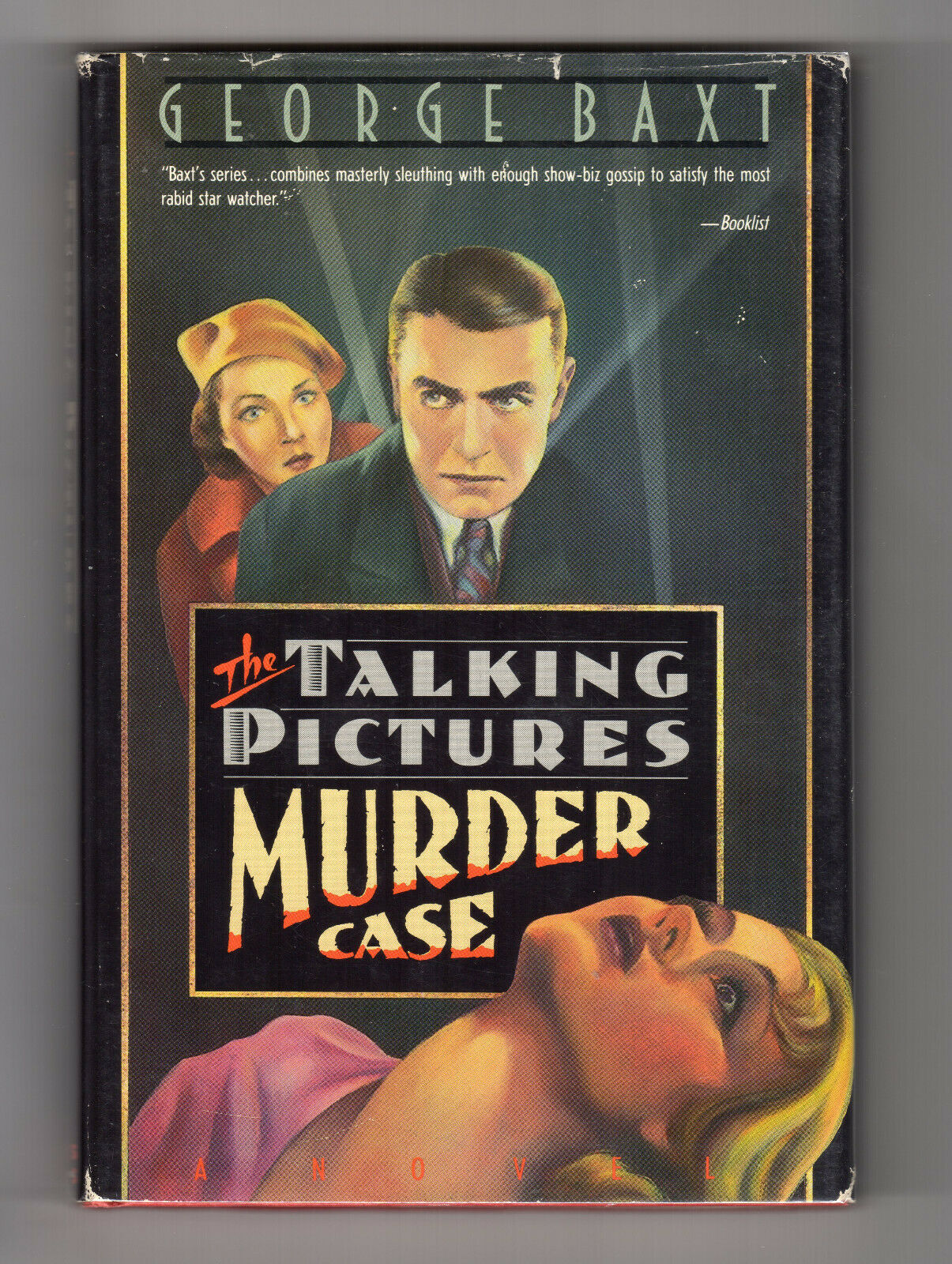 George Baxt TALKING PICTURES MURDER CASE First ed DJ Mystery 1929 ...