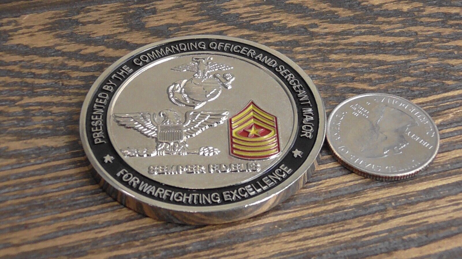 USMC Security Forces Battalion Regiment Yorktown Sergeant Major ...