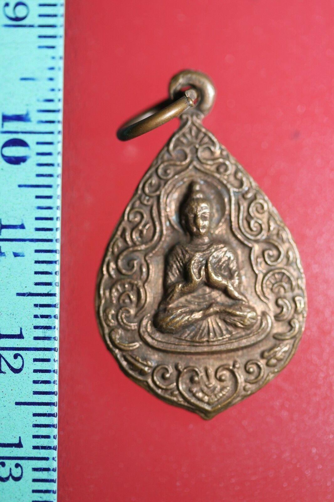 FLA04-ttt++++ Buddha Buddhist Success Coin Talisman Thai Amulet Pendant ...