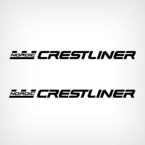 Nordic Crestliner Boat Marine Decals (Set Of 2) – OEM New Oracle - Decals