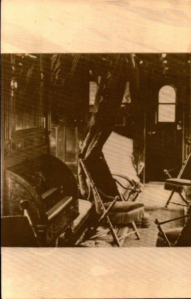 REPRO PHOTO CARD- PULLMAN PALACE SLEEPING CAR INTERIOR,MASTER ...