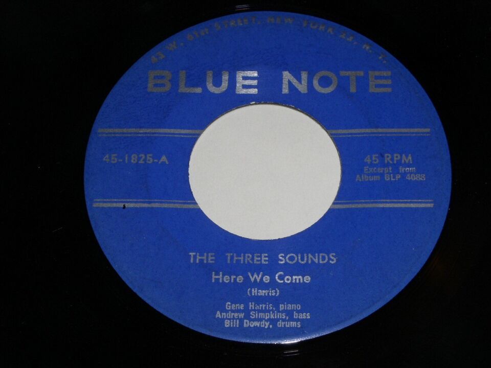 The Three Sounds Here We Come Our Love Is Here To Stay 45 Rpm Record ...