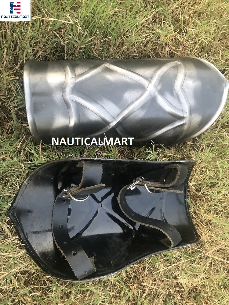 Medieval Blackened Steel Dragon Scale ARM Protection Gothic Style ...