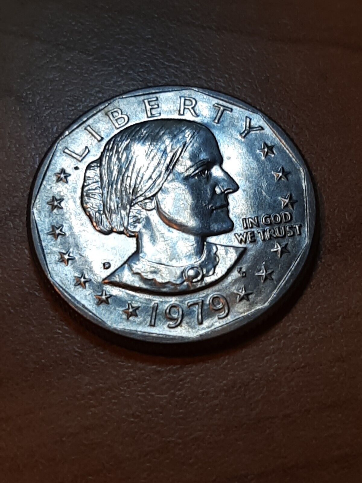 Susan B. Anthony Clad Coin 1979 D Denver Mint 1D Nice Not Silver ...