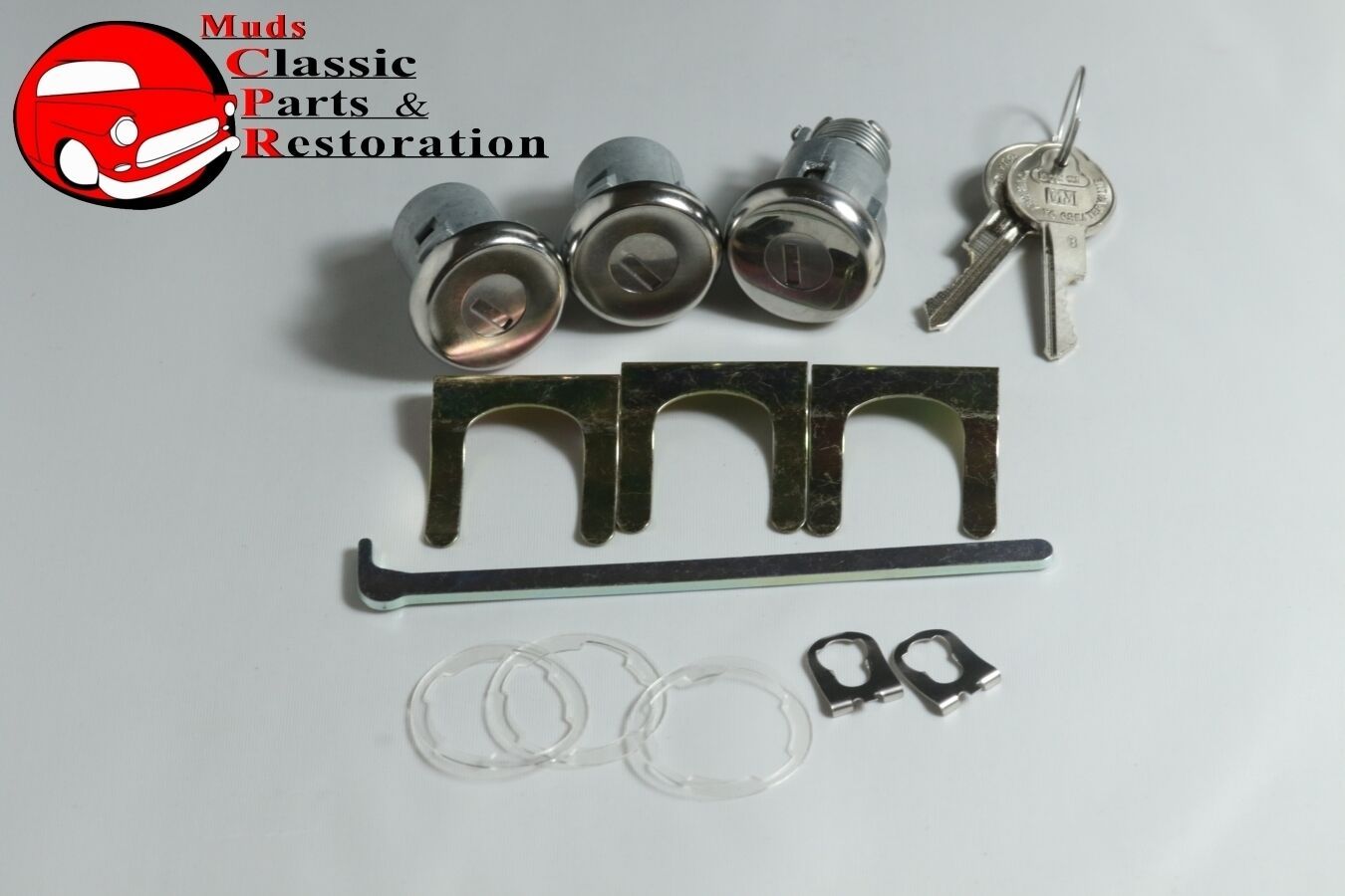 1967 67 Chevroler Chevy Camaro Belair Impala GM Door Trunk Locks Pear ...
