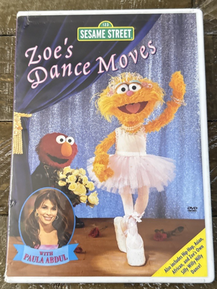 Sesame Street Zoes Dance Moves DVD-Rare Vintage-SHIPS N 24 HOURS - DVDs ...
