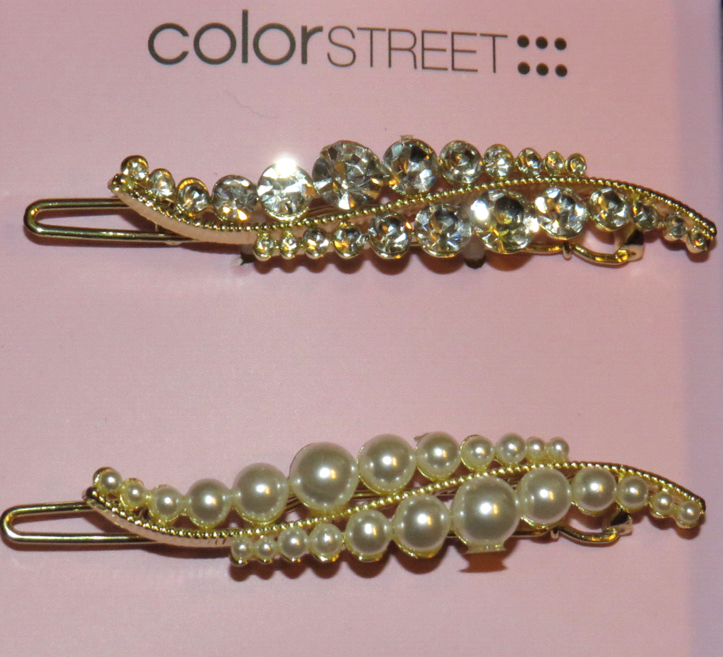 Color Street Women's Gold Tone Faux Pearl CZ and 35 similar items