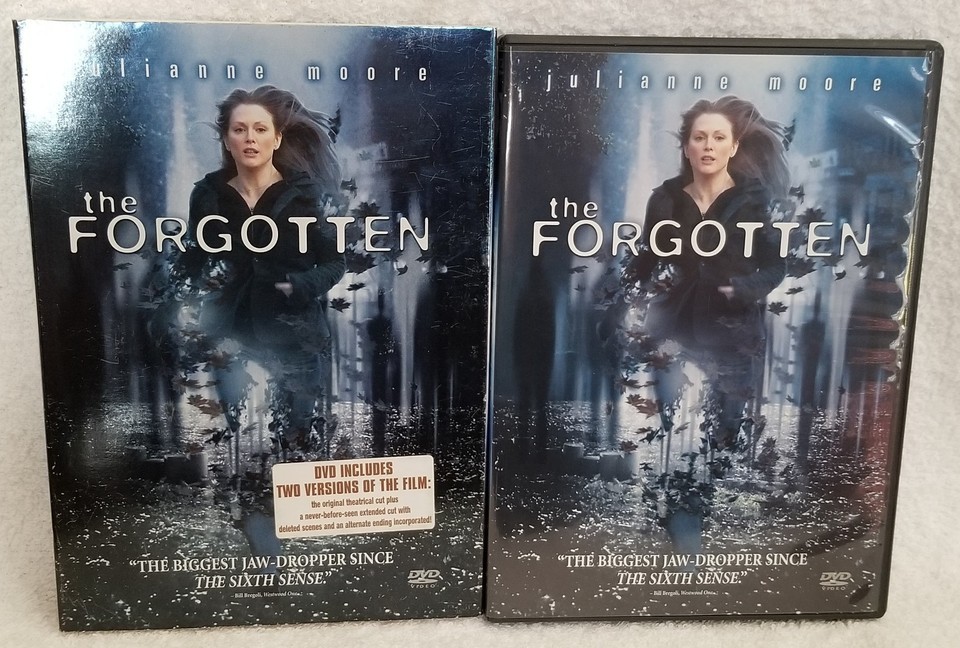 THE FORGOTTEN Julianne Moore (DVD, 2005) 2 Versions Original Extended ...