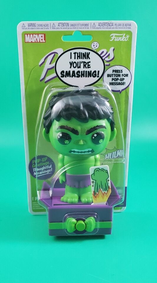 Funko Pop! Popsies Marvel - The Incredible Hulk Pop-Up Figure NIP - Collectibles