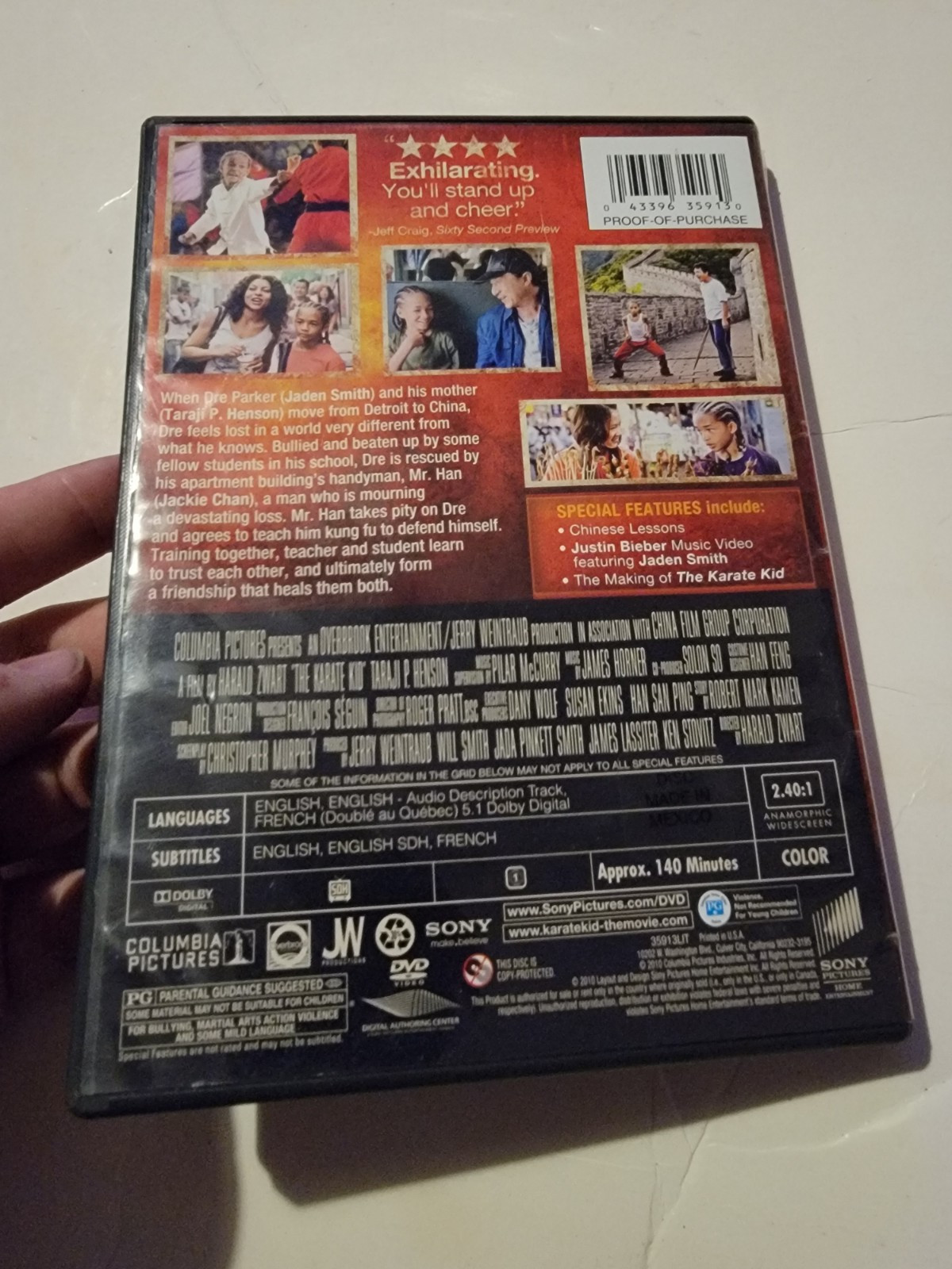 The Karate Kid - DVD By Jaden Smith, Jackie Chan - DVDs & Blu-ray Discs