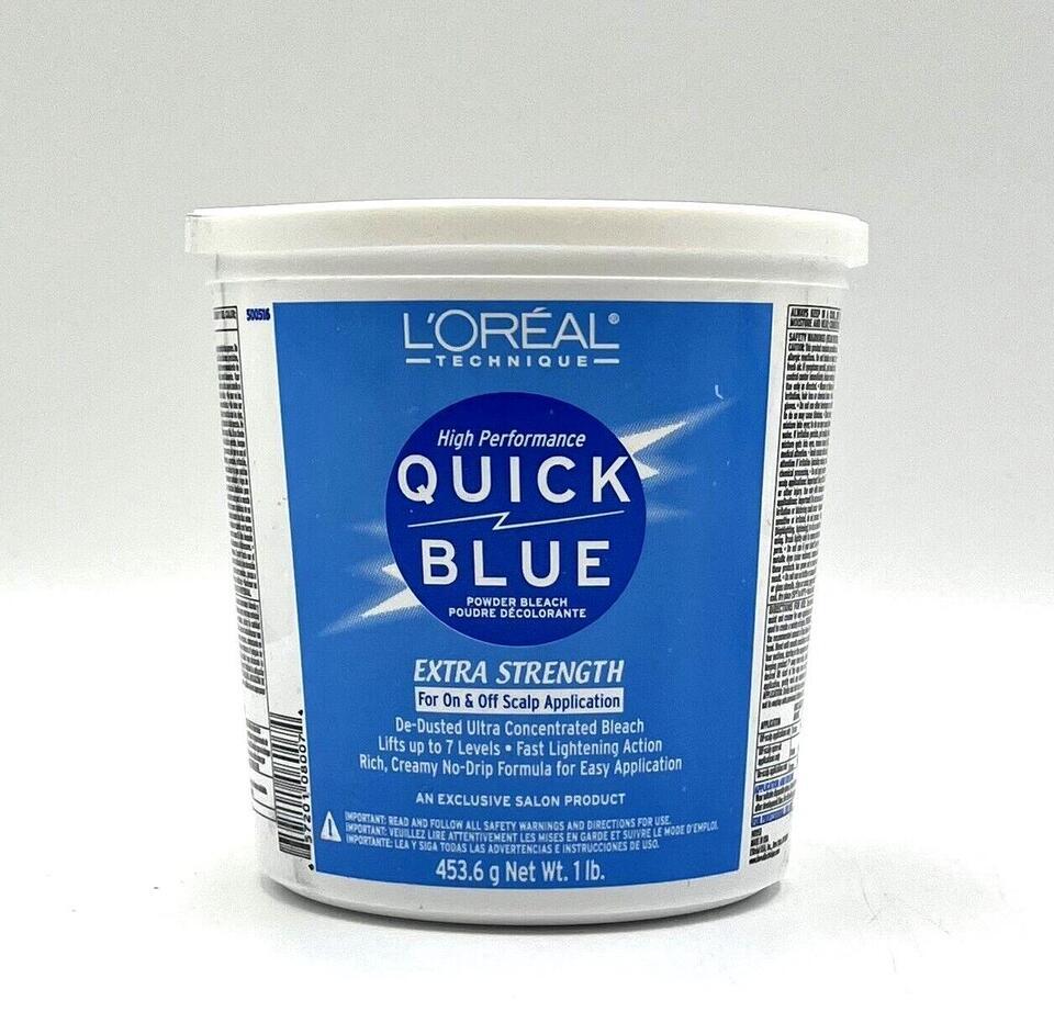 L Oreal High Performance Quick Blue Powder Bleach Extra Strength 16 oz ...