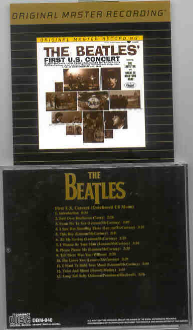 The Beatles - Dr. EBBETTS DBM 040 - FIRST US CONCERT - UNRELEASED MONO ...
