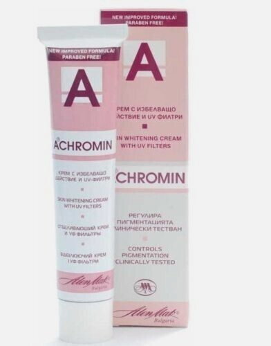 10 × ACHROMIN® Cream SKIN WHITENING FACE CREAM 45ml WITH UVB ...
