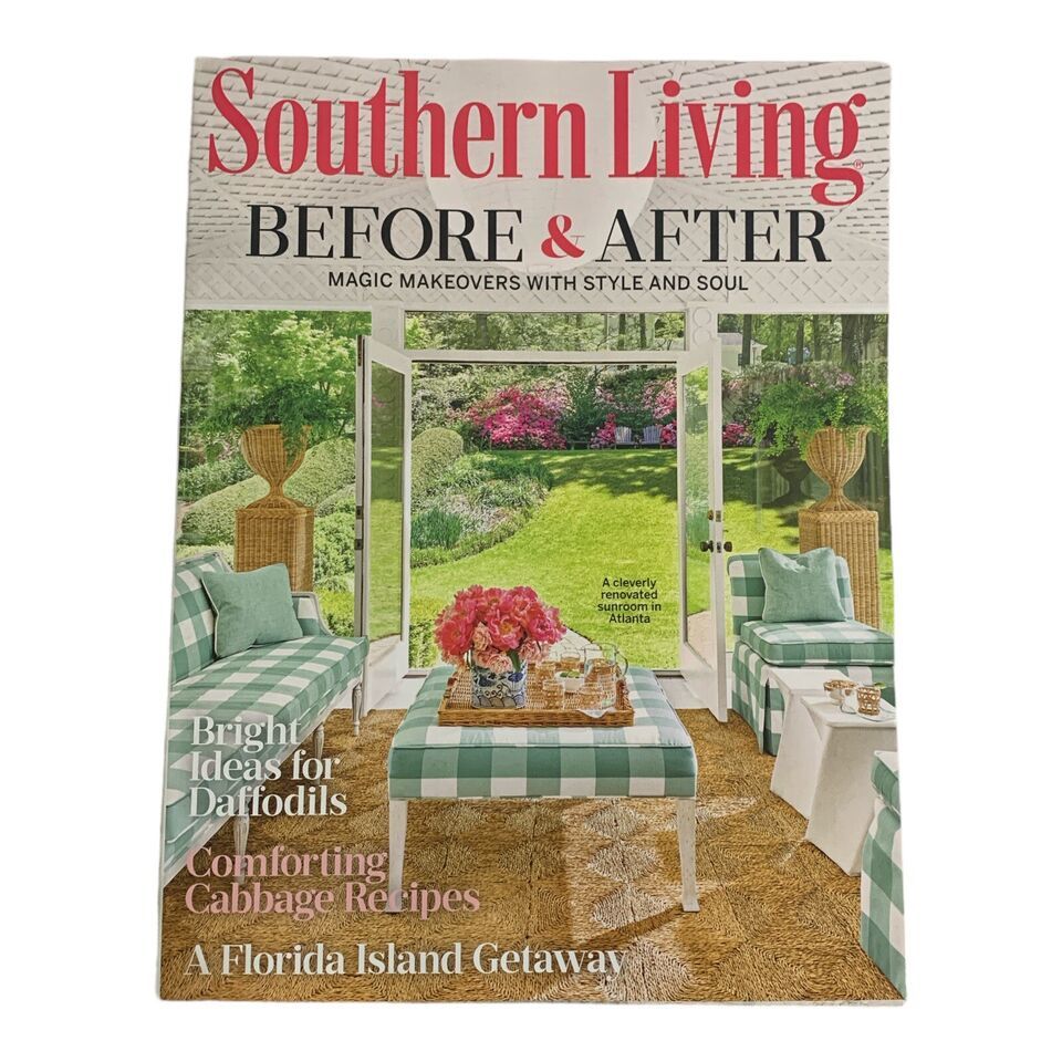 Southern Living Magazine March 2023 Before After Florida Island Getaway ...