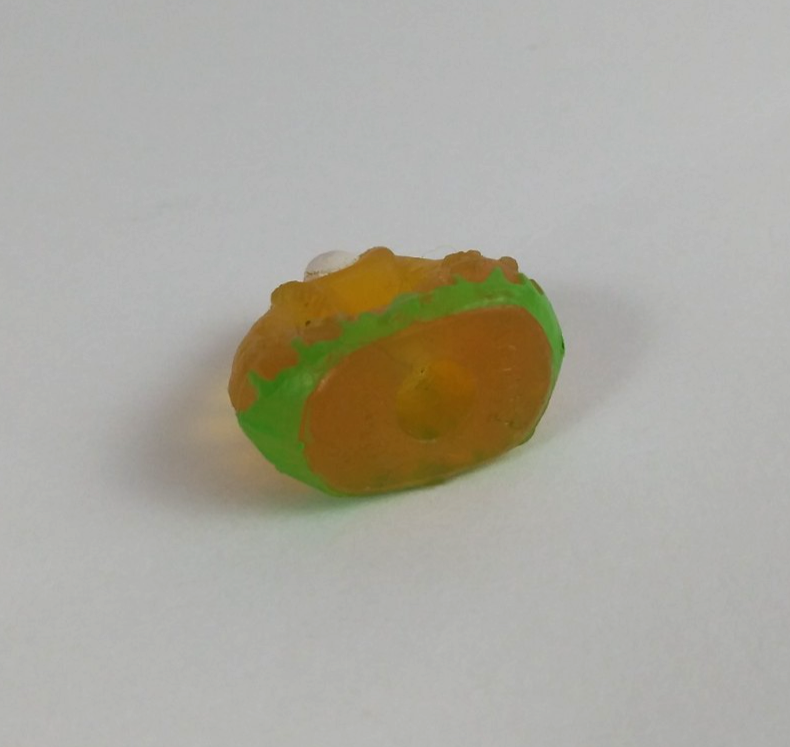 Trash Pack Series 7 Junk Germs Germ Worms Yellow Icky Earthworm ...