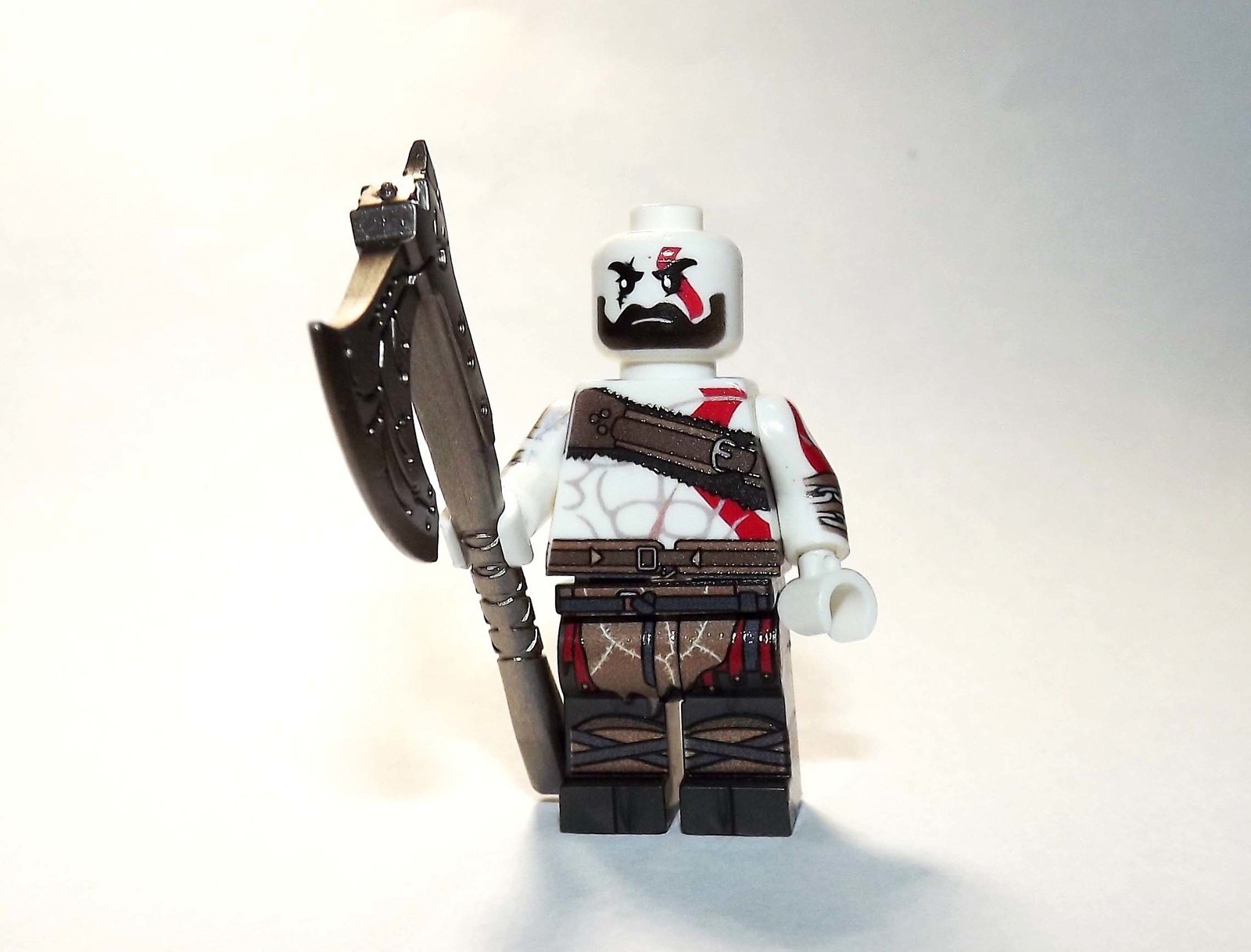 Minifigure Custom Toy Kratos God of War Deluxe Video Game - LEGO (R ...