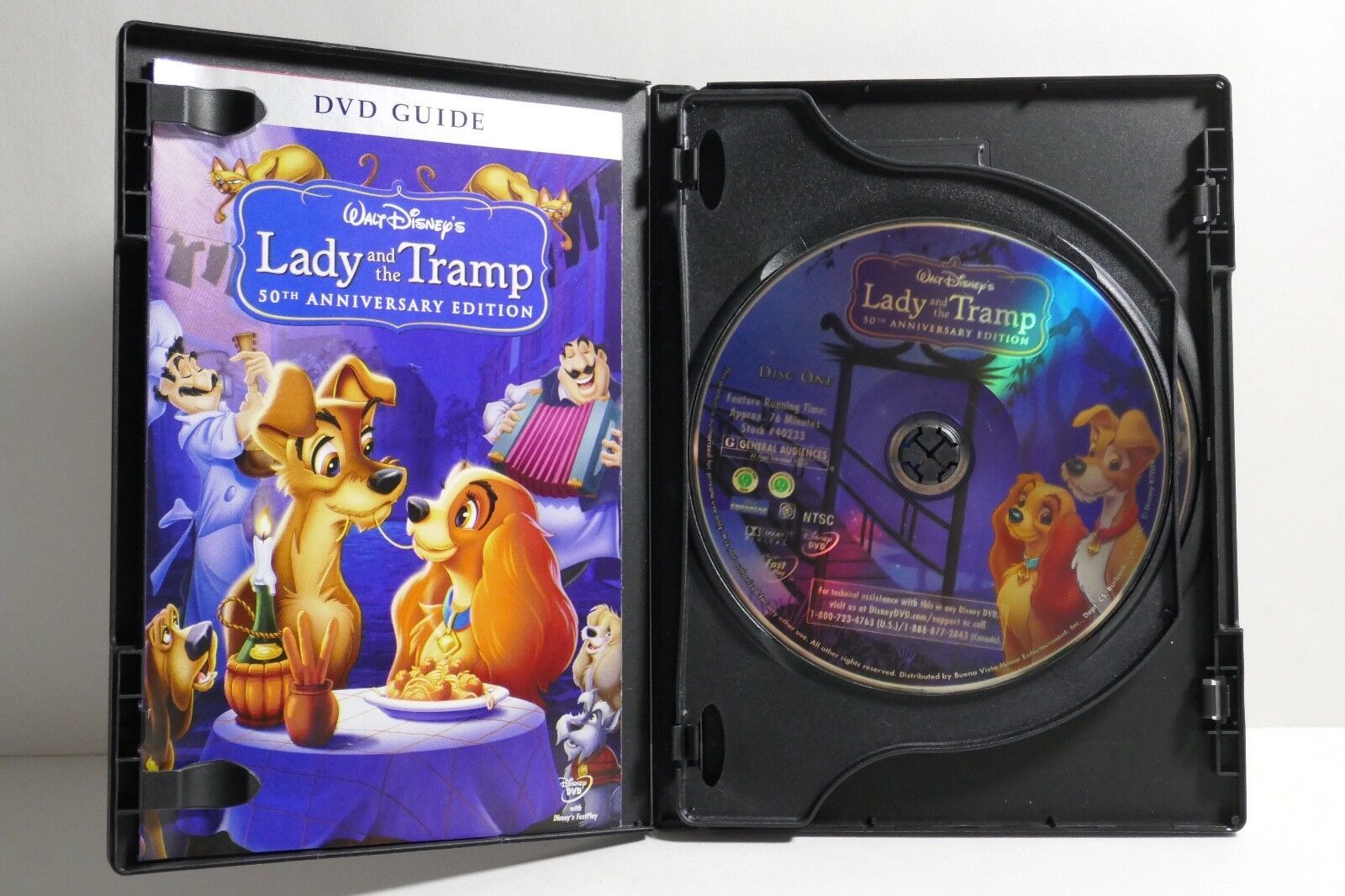 Walt Disney's Lady and the Tramp (DVD, 2006, 2-Disc Set, Platinum ...