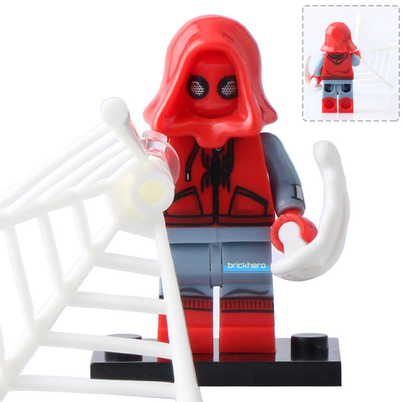 Spider-Man (Home Made Suit) MCU Homecoming Lego Custom Minifigure Brick ...
