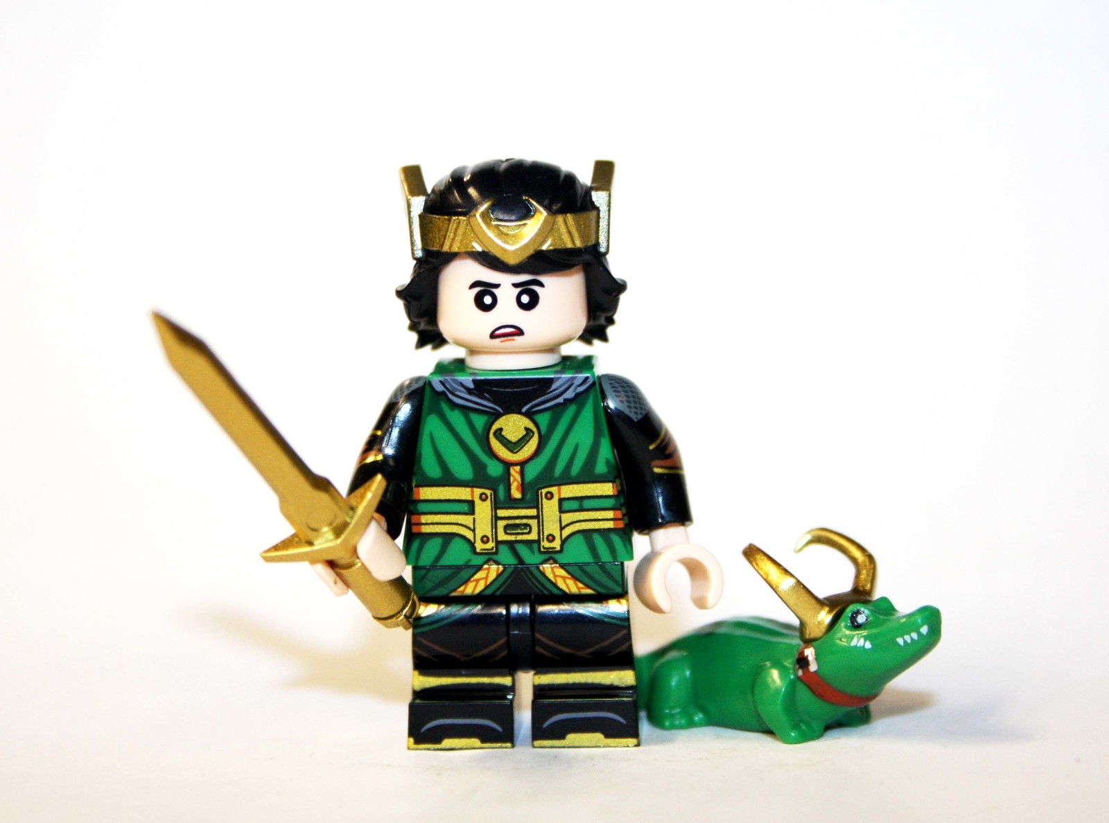Minifigure Kid Loki With Alligator Loki Tv Show Bulk Block - LEGO (R ...