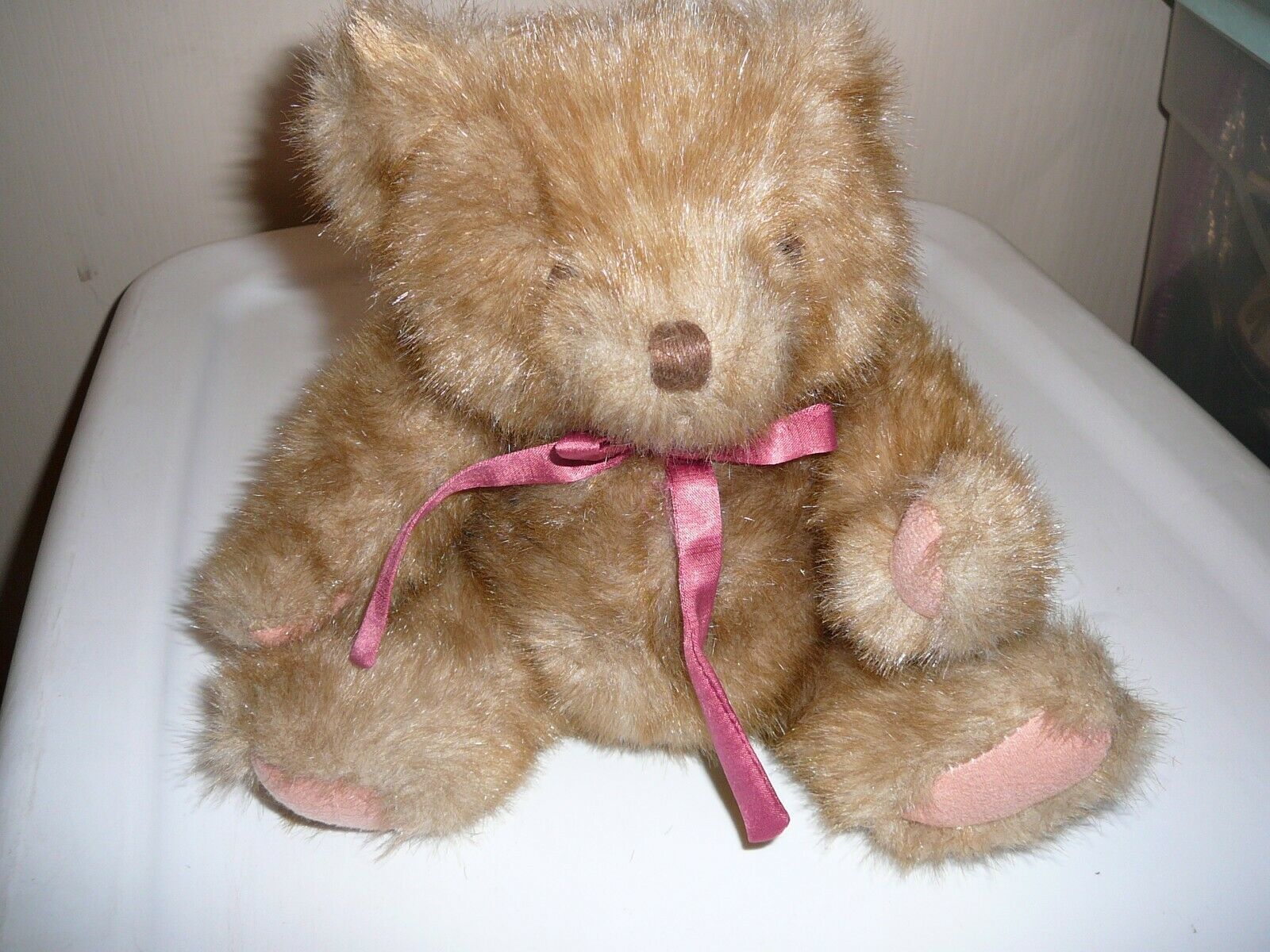 Teddy Bear Mary Meyer Jointed 11" 1992 Brown Perfect Condition - Bears