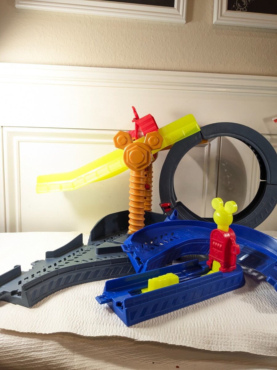 Disney Mickey Mouse Roadster Racers Super Charged Race Track Drop ...
