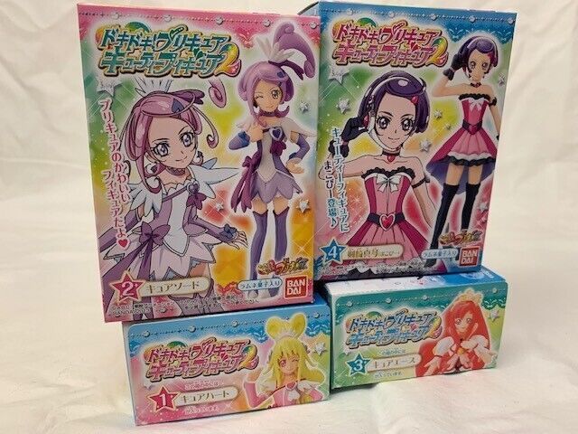 Doki Doki Precure Cutie Figure Glitter Force Doll Vol 2 Lot Of 4