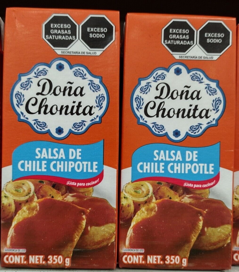 4X DONA CHONITA SALSA DE CHILE CHIPOTLE SAUCE - 4 de 350g c/u - ENVIO ...