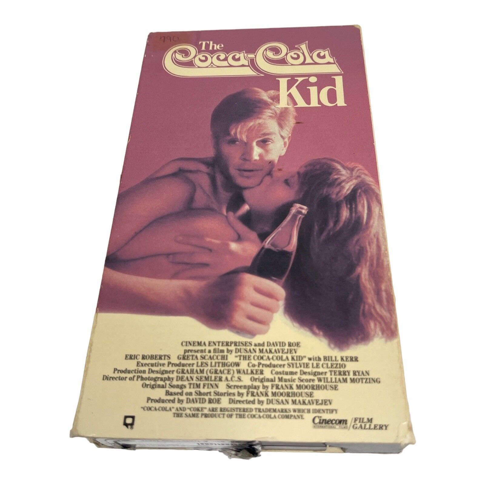 The Coca-Cola Kid VHS Eric Roberts Greta Scacchi Vestron Video Tape ...