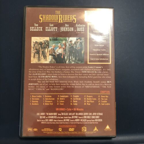 The Shadow Riders DVD Trimark Tom Selleck and 50 similar items