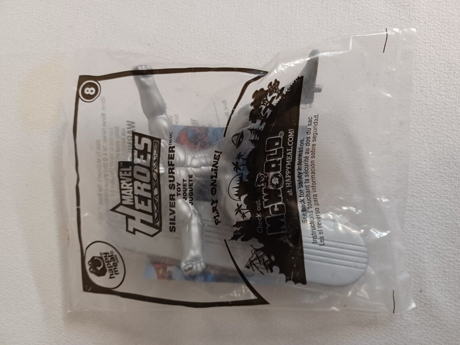 Silver Surfer Man #8 Marvel Heroes McDonalds and similar items