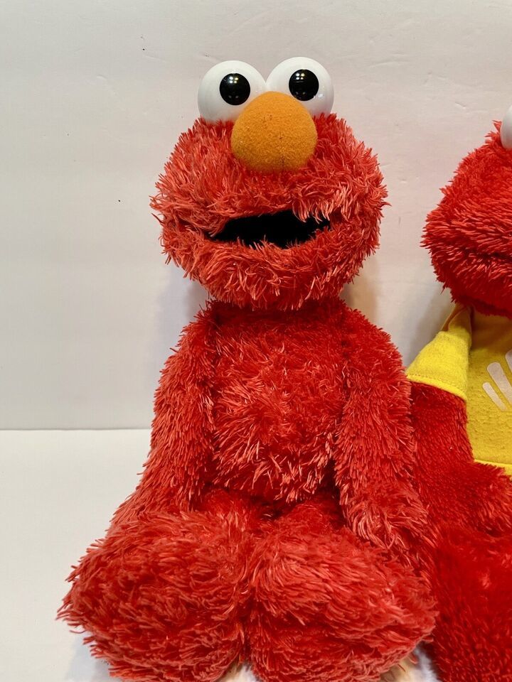 Hasbro Elmo Lets Imagine Working and Gund and 50 similar items