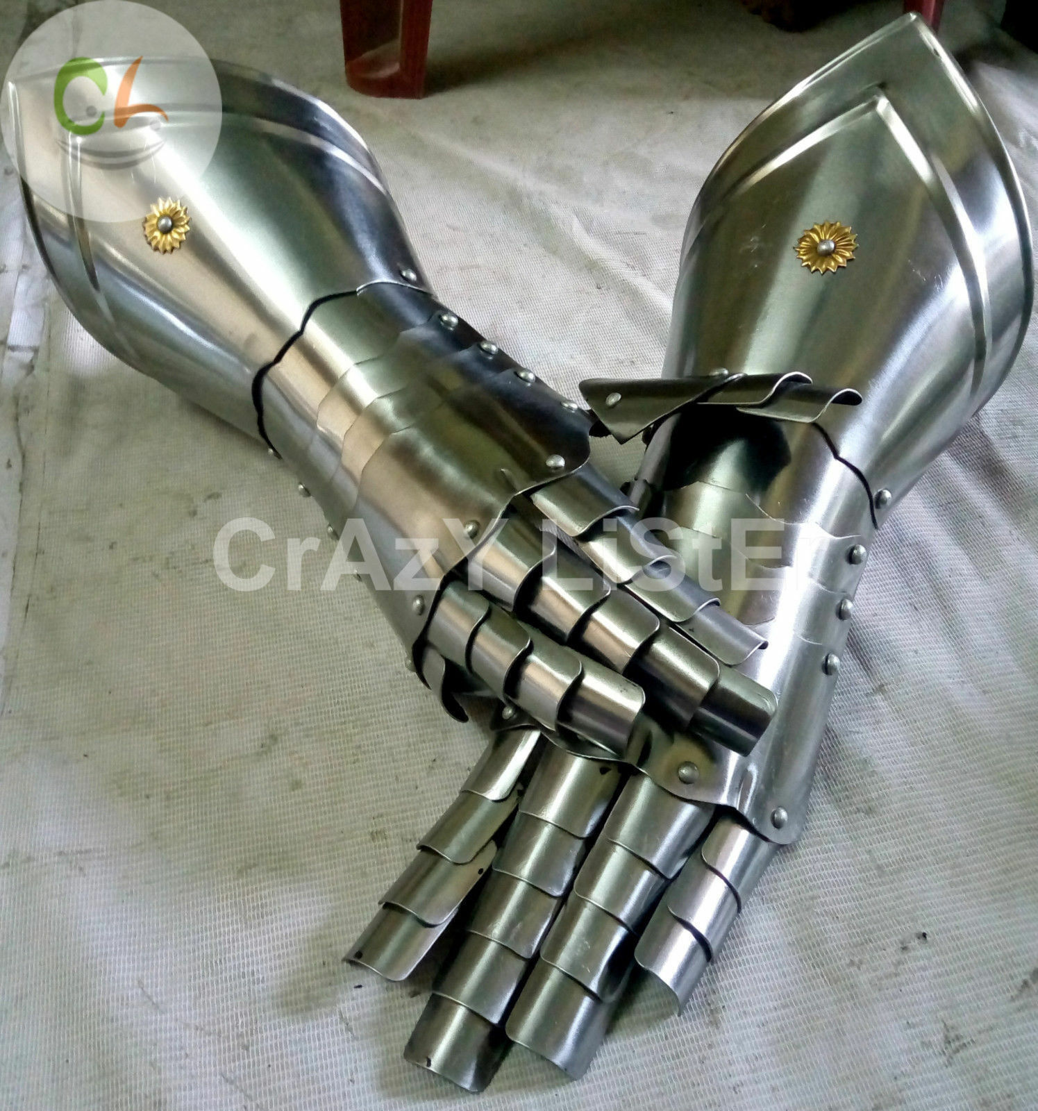 Medieval Roman Gothic Knight Gauntlets and 23 similar items