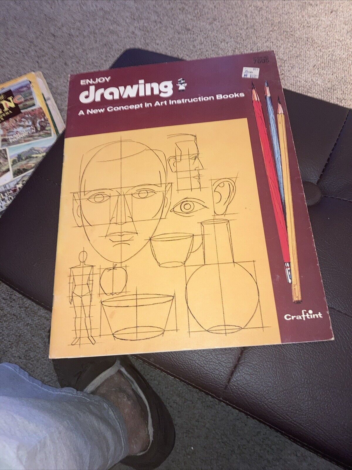 Enjoy Drawing A New Concept In Art Instruction Book #5 Vintage 1971 ...