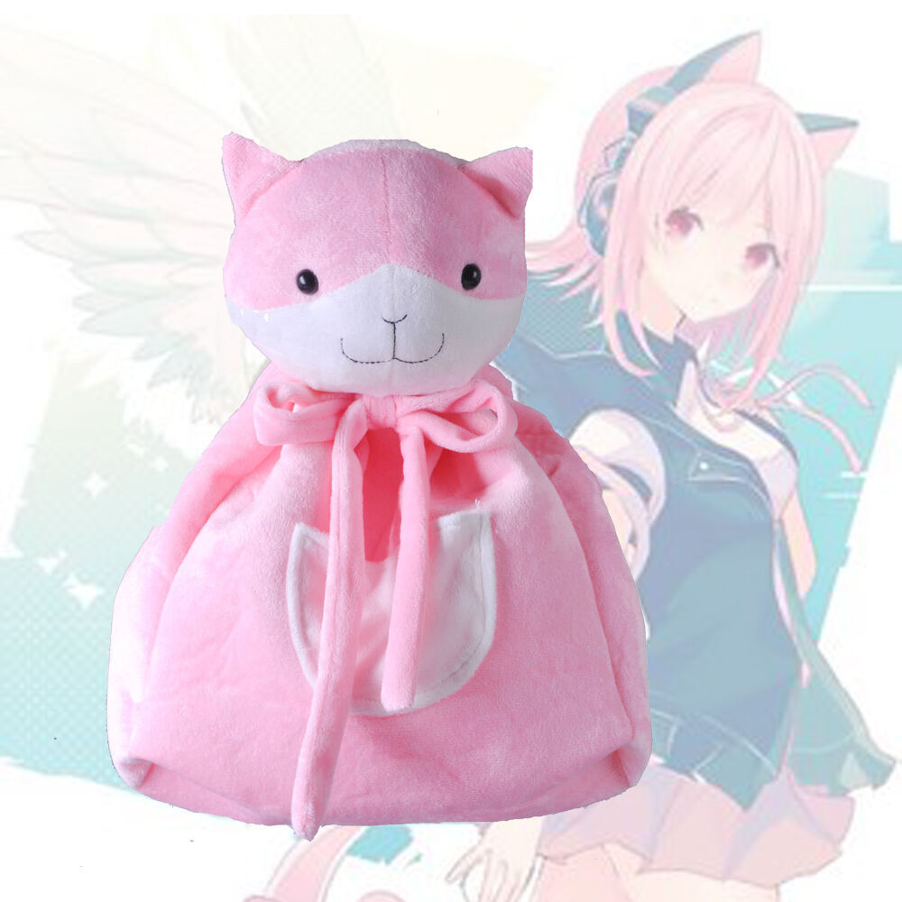 Danganronpa Nanami ChiaKi Girls Lolita Pink Cat Shoulder Bag Backpack ...